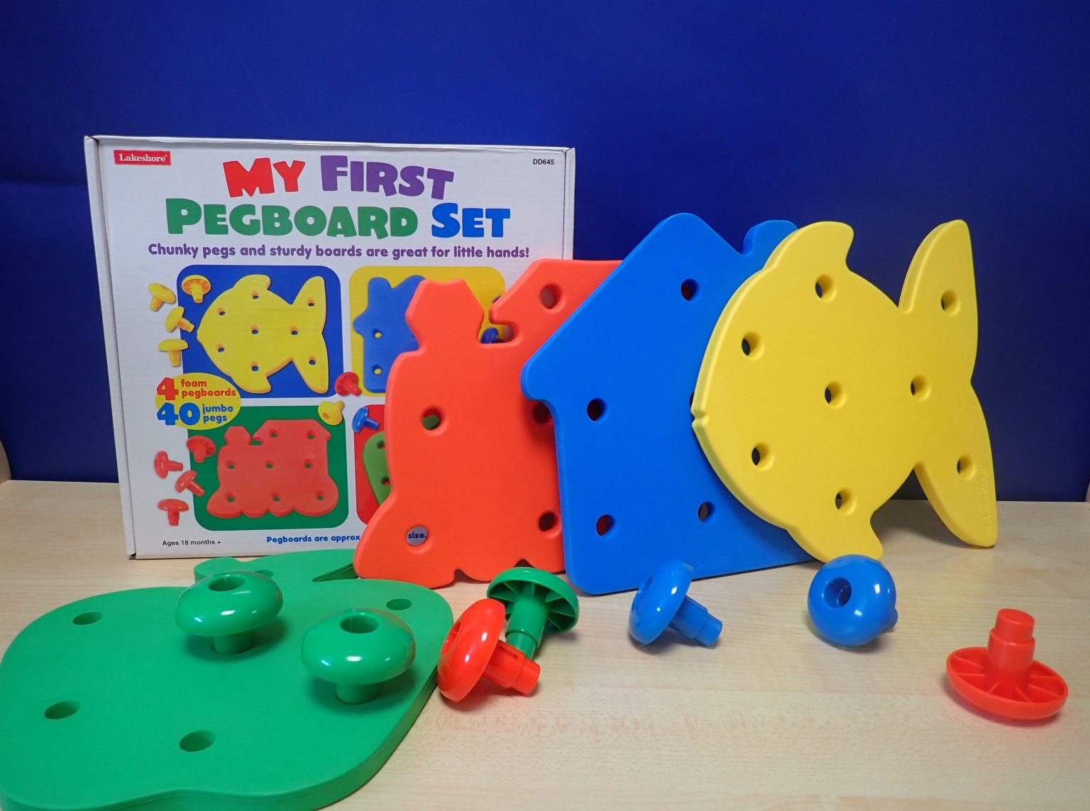 Chunky Pegboard Set - Leeds Mencap