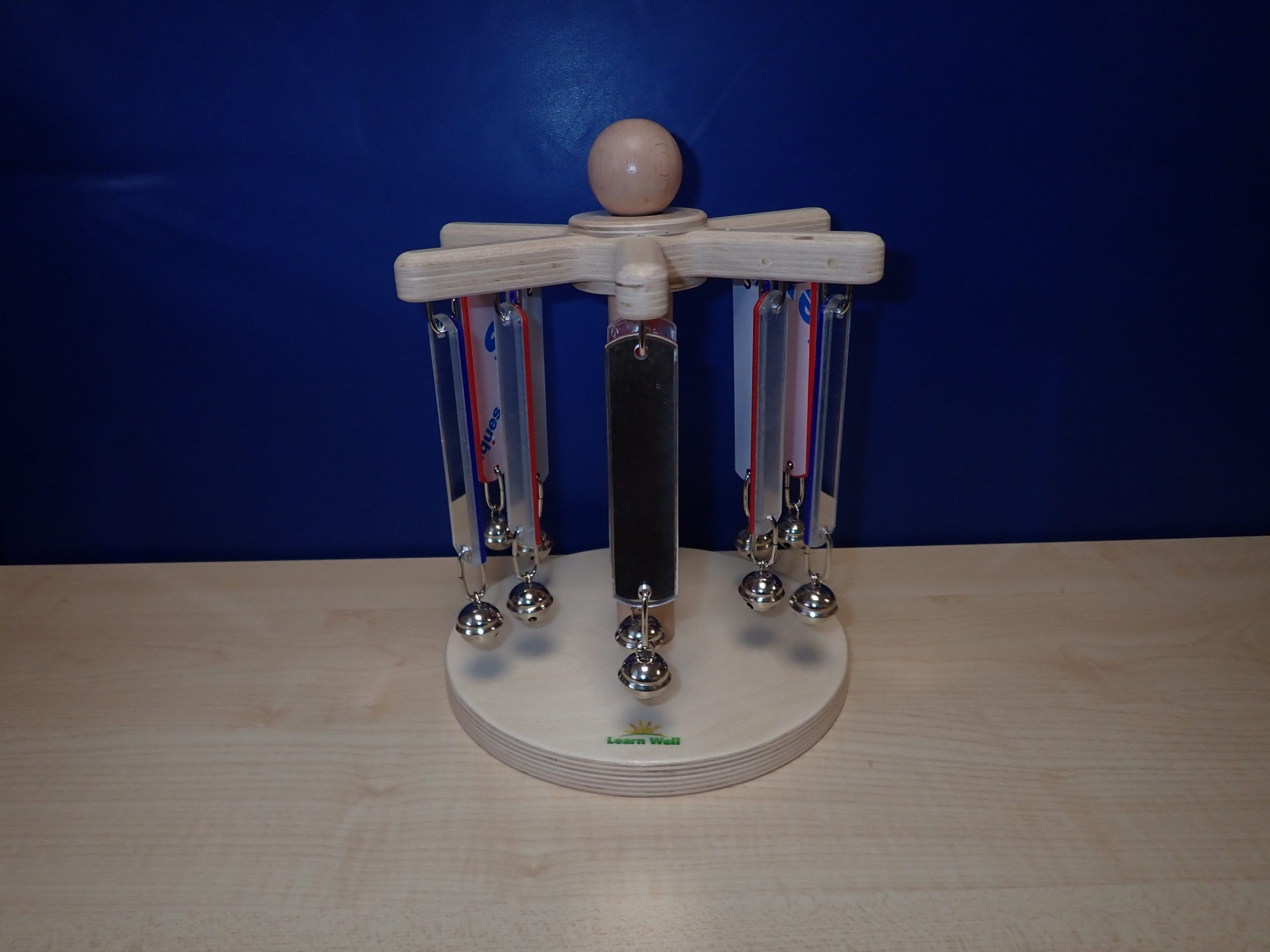 Multisensory Wooden Mirror Chime Carousel - Leeds Mencap