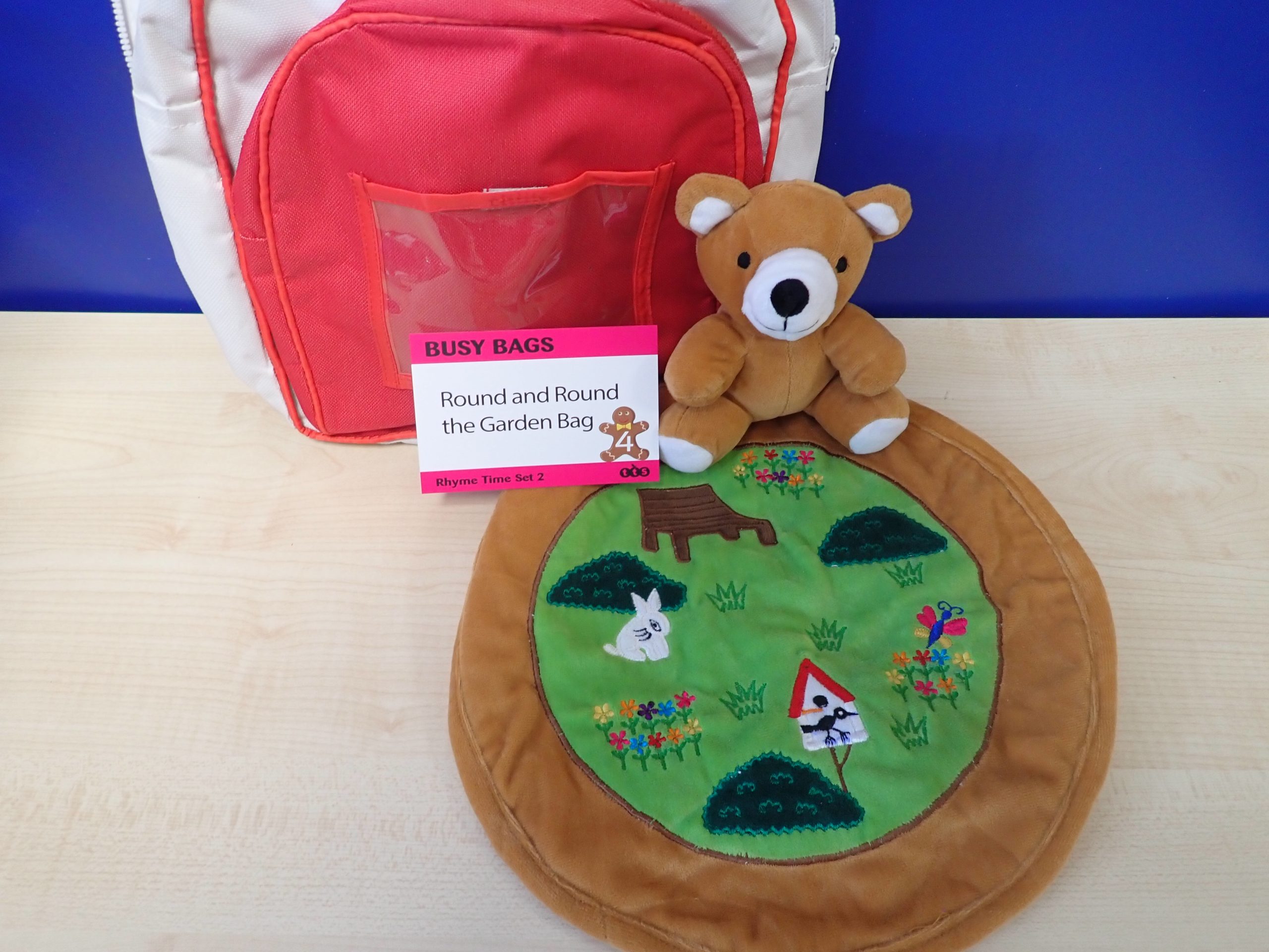 Rhyme time bag Round and Round the Garden - Leeds Mencap